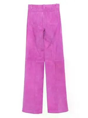 Stouls Suede Straight Leg Pants