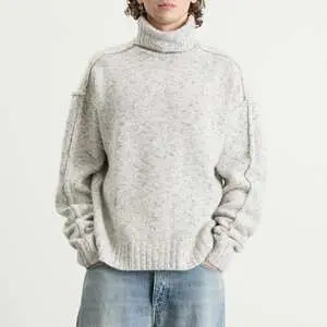WON HUNDRED Bristol Reverse Seam Turtleneck Jumper