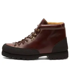 Paraboot Contrast Stitching Boots For Men