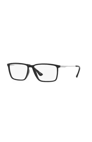 LENSCRAFTERS 58mm Rectangle Eyeglasses - Black