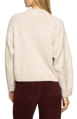 Sanctuary Chest Pocket Crewneck Sweater