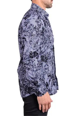 MACEOO Fibonacci Ascension Contemporary Fit Button-up Shirt