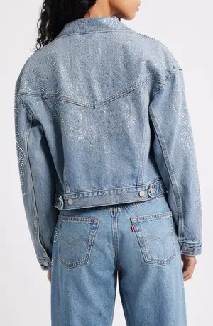 LEVI'S Shrunken '90s Denim Trucker Jacket