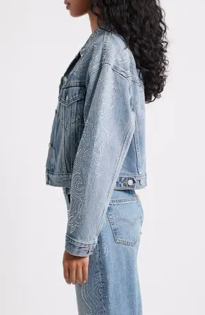 LEVI'S Shrunken '90s Denim Trucker Jacket