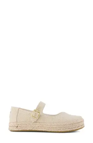 Toms Carolina Espadrille Platform Mary Jane - Gold