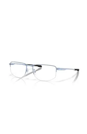 Oakley 54mm Rectangle Optical Glasses - Blue