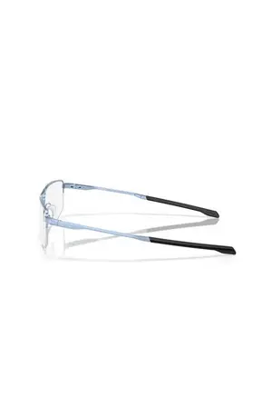Oakley 54mm Rectangle Optical Glasses - Blue