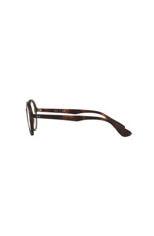 Ray-ban Round Frame Eyeglasses - Tortoise