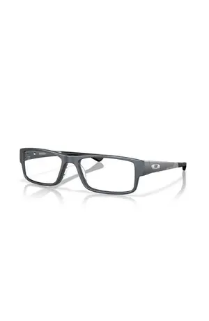 Oakley 59mm Rectangle Full Rim Eyeglasses - Black