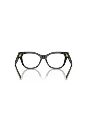 Tory Burch 54mm Cat Eye Optical Glasses - Black