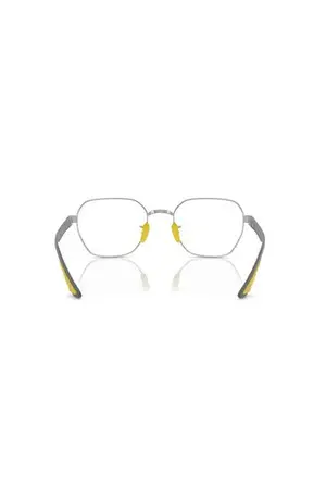 Ray-ban Irregular Optical Glasses - Silver