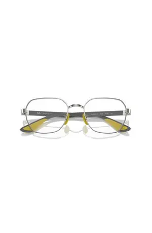 Ray-ban Irregular Optical Glasses - Silver