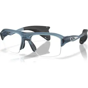 Oakley 62mm Rectangle Optical Glasses Blue