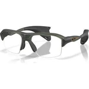 Oakley 62mm Rectangle Optical Glasses Green