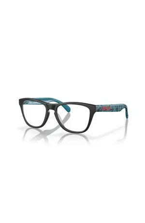 Oakley 48mm Round Eyeglasses - Black