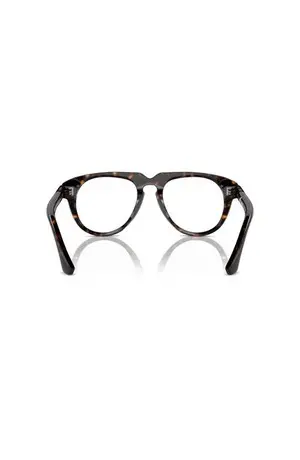 Burberry 51mm Pilot Eyeglasses - Brown