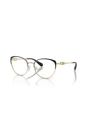 Emporio Armani Emporio Armani Cat Eye Eyeglasses Black