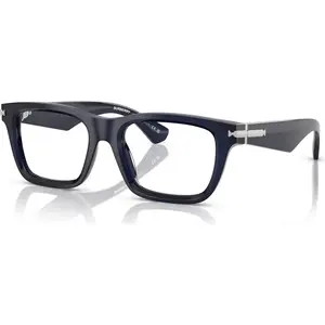 Burberry 51mm Rectangle Eyeglasses - Blue