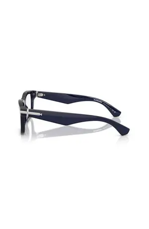 Burberry 51mm Rectangle Eyeglasses - Blue