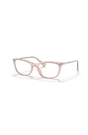 Ralph Lauren 54mm Oval Optical Glasses Pink