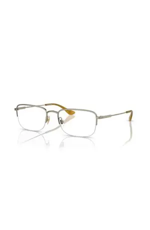 Brooks Brothers Rectangle Optical Glasses - Gold