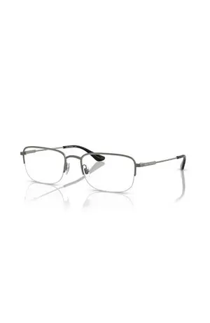 Brooks Brothers Rectangle Optical Glasses - Grey