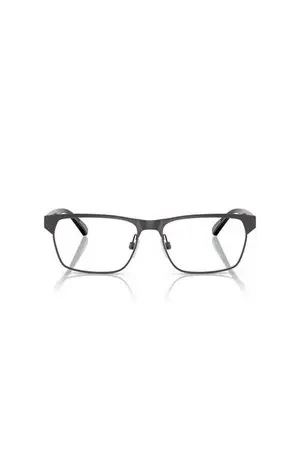 Polo Ralph Lauren 55mm Rectangle Optical Glasses - Grey
