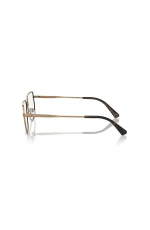 Michael Kors 56mm Irregular Eyeglasses - Gold