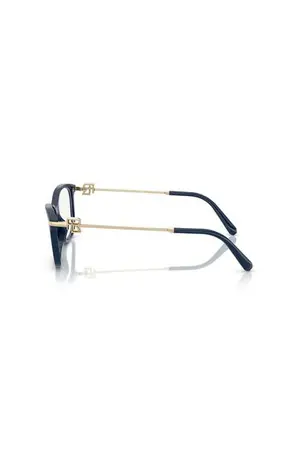Ralph Lauren 53mm Butterfly Optical Glasses - Blue