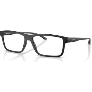 ARNETTE 56mm Rectangle Full Rim Eyeglasses - Black
