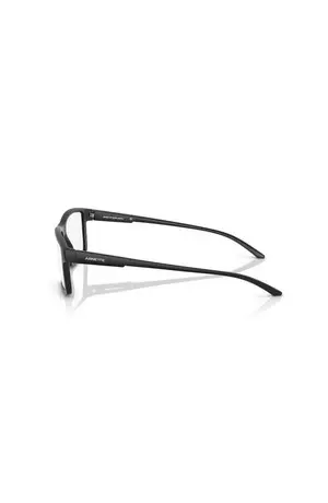 ARNETTE 56mm Rectangle Full Rim Eyeglasses - Black