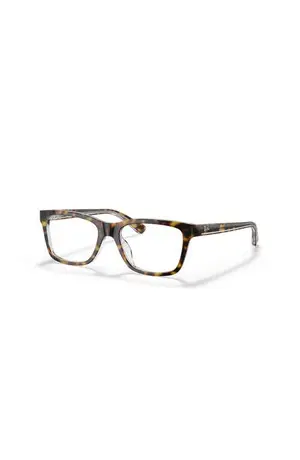 Ray-ban 48mm Square Optical Glasses - Brown