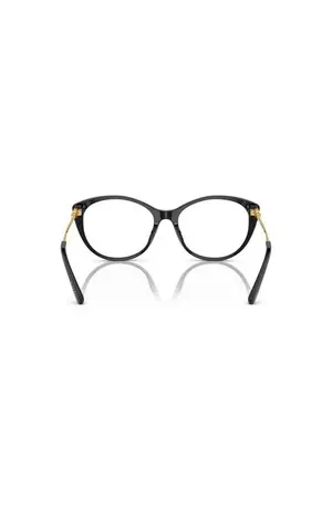 Ralph Lauren 53mm Cat Eye Optical Glasses - Black