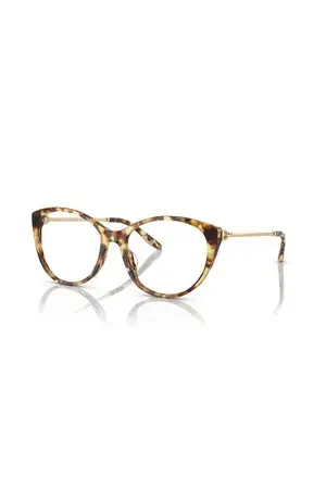Ralph Lauren 53mm Cat Eye Optical Glasses Tortoise
