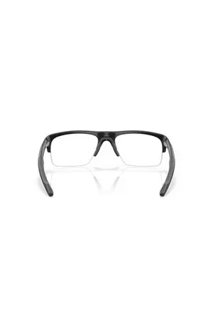 Oakley 56mm Rectangle Optical Glasses - Black