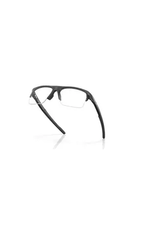 Oakley 56mm Rectangle Optical Glasses - Black