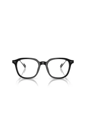 Polo Ralph Lauren 52mm Round Optical Glasses - Black