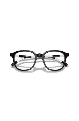 Polo Ralph Lauren 52mm Round Optical Glasses - Black