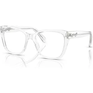 SWAROVSKI 51mm Irregular Eyeglasses - Transparent