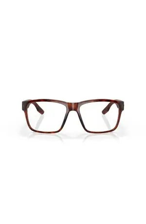 COSTA 57mm Square Full Rim Eyeglasses - Tortoise