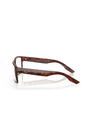 COSTA 57mm Square Full Rim Eyeglasses - Tortoise