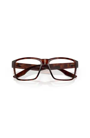 COSTA 57mm Square Full Rim Eyeglasses - Tortoise