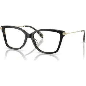 Michael Kors Square Acetate Eyeglasses - Black
