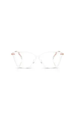 Michael Kors Square Acetate Eyeglasses - Transparent