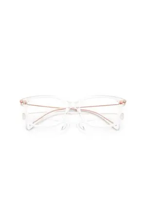 Michael Kors Square Acetate Eyeglasses - Transparent