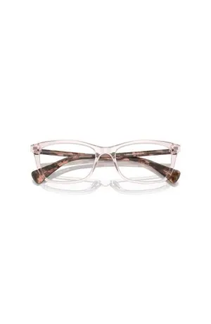 Ralph Lauren 51mm Rectangle Full Rim Eyeglasses
