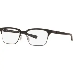 COSTA 52mm Rectangle Eyeglasses - Black