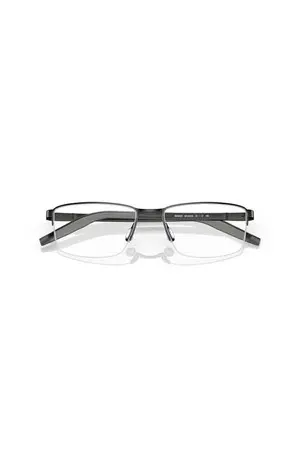 COSTA 57mm Rectangle Eyeglasses - Black