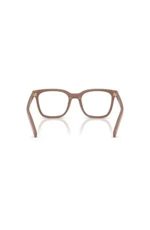 Prada 50mm Rectangle Eyeglasses