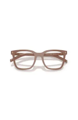 Prada 50mm Rectangle Eyeglasses